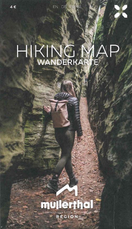 Hiking Map (DE/FR/NL/EN) – Region Mullerthal - Online-Shop